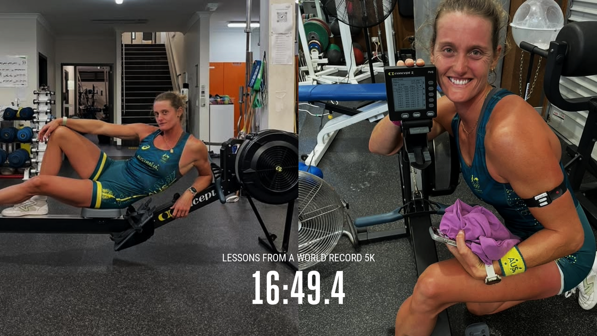 INSIDE A WORLD RECORD 5K TEST – On the Line with Georgie Rowe – 776BC ...