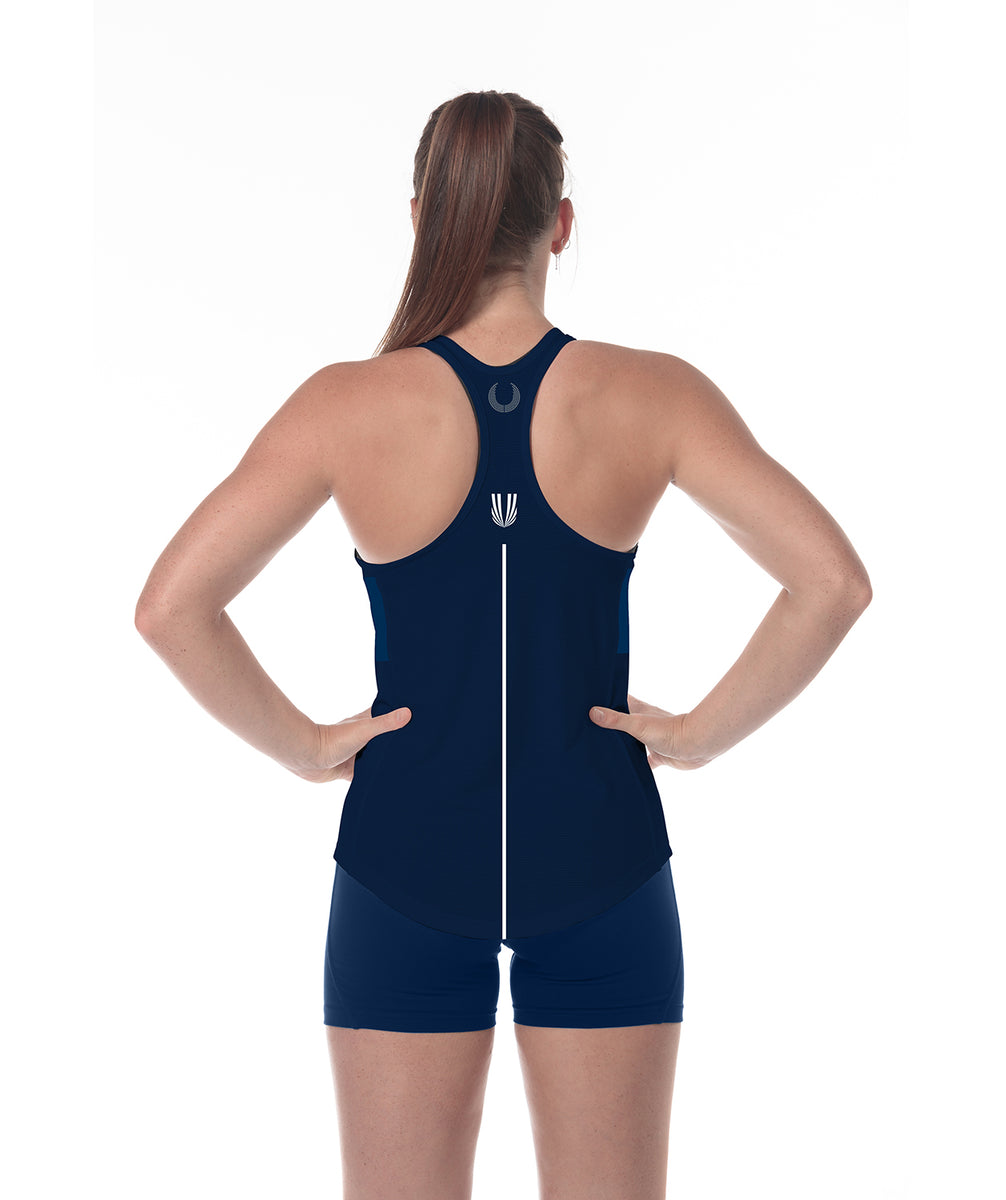 Women's USRowing Staff Performance Tank - Navy – 776BC International