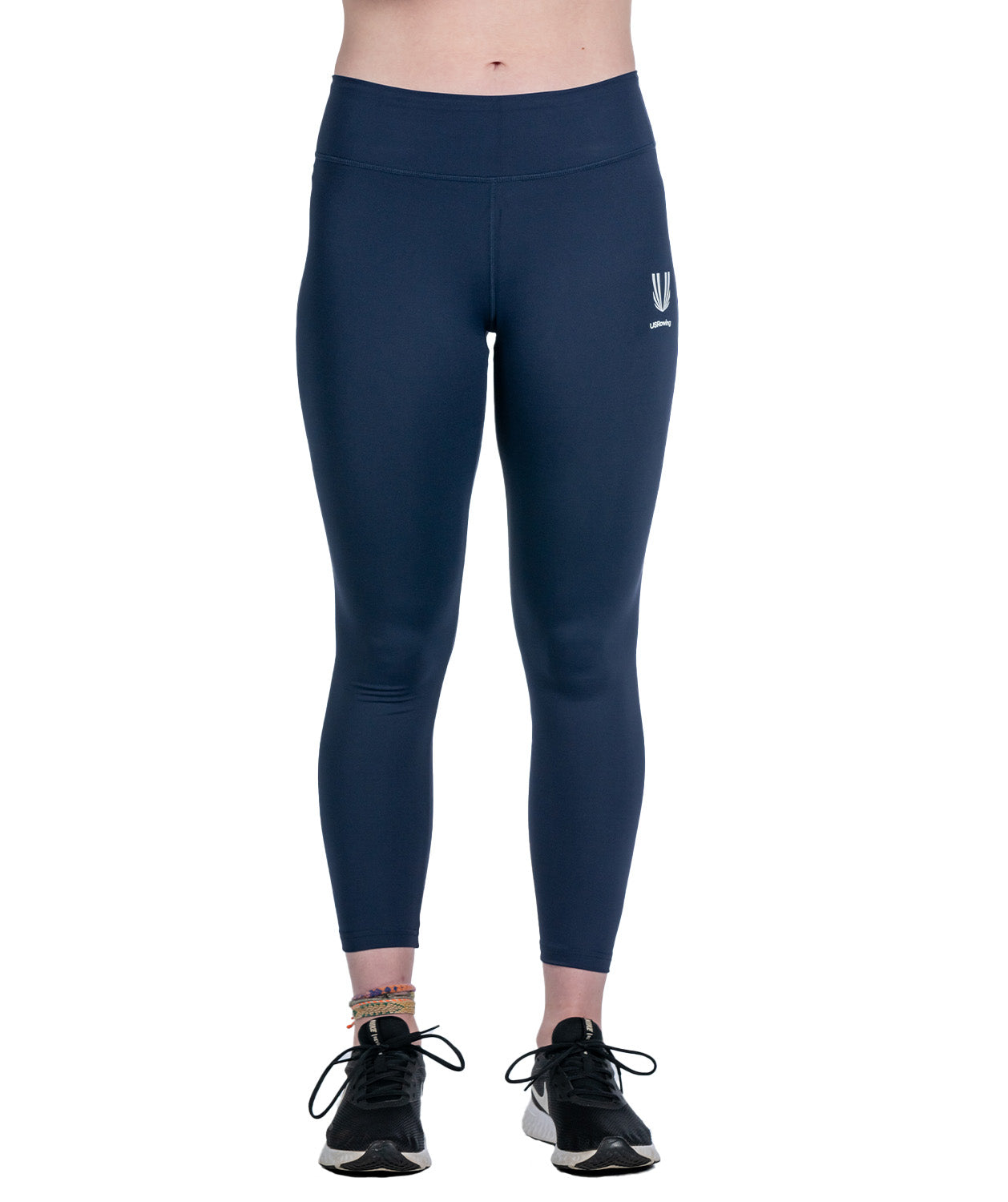 Women's 776BC x USRowing Active Tight 01 - Navy – 776BC International